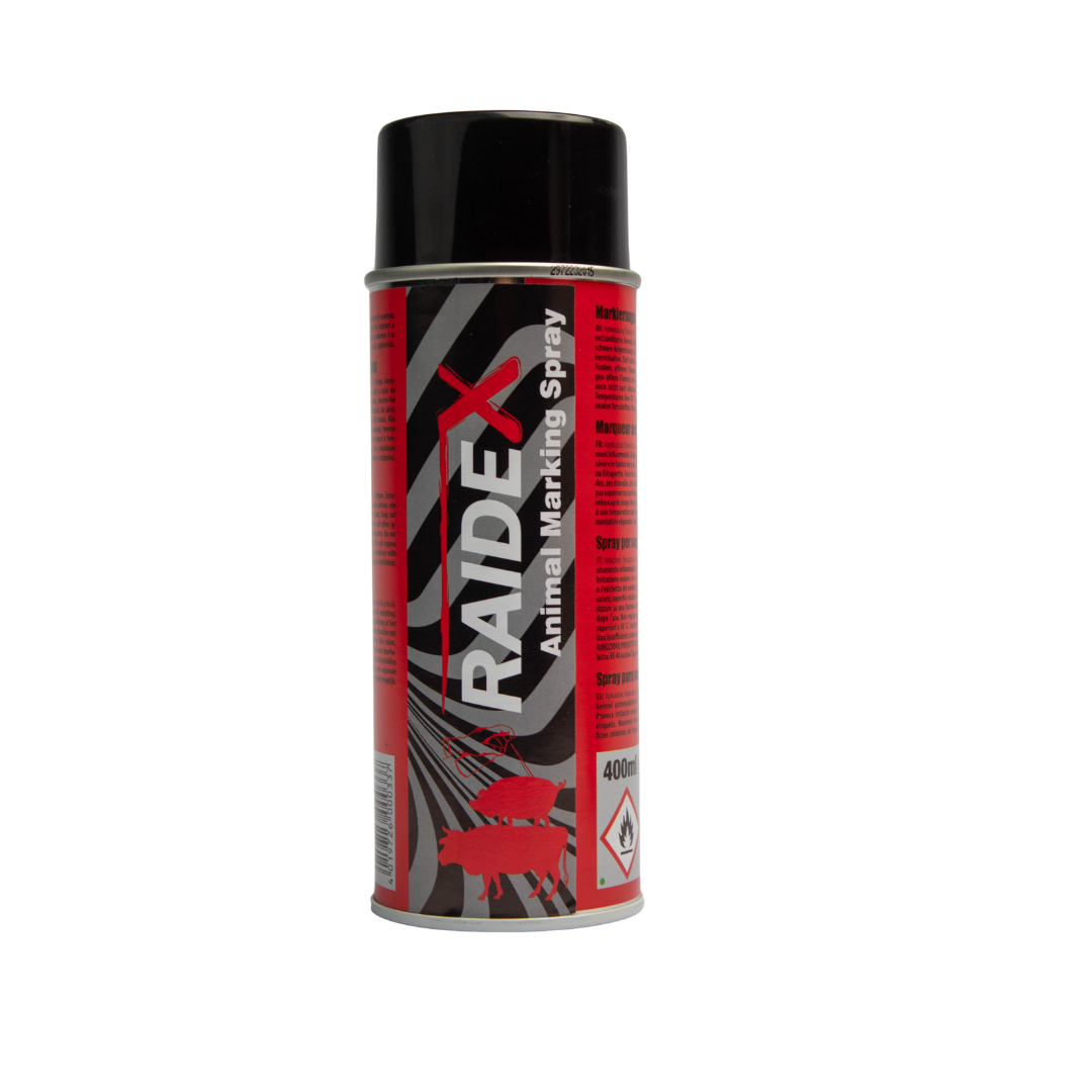 Spray Raidex – Identificação Animal (Vermelho)